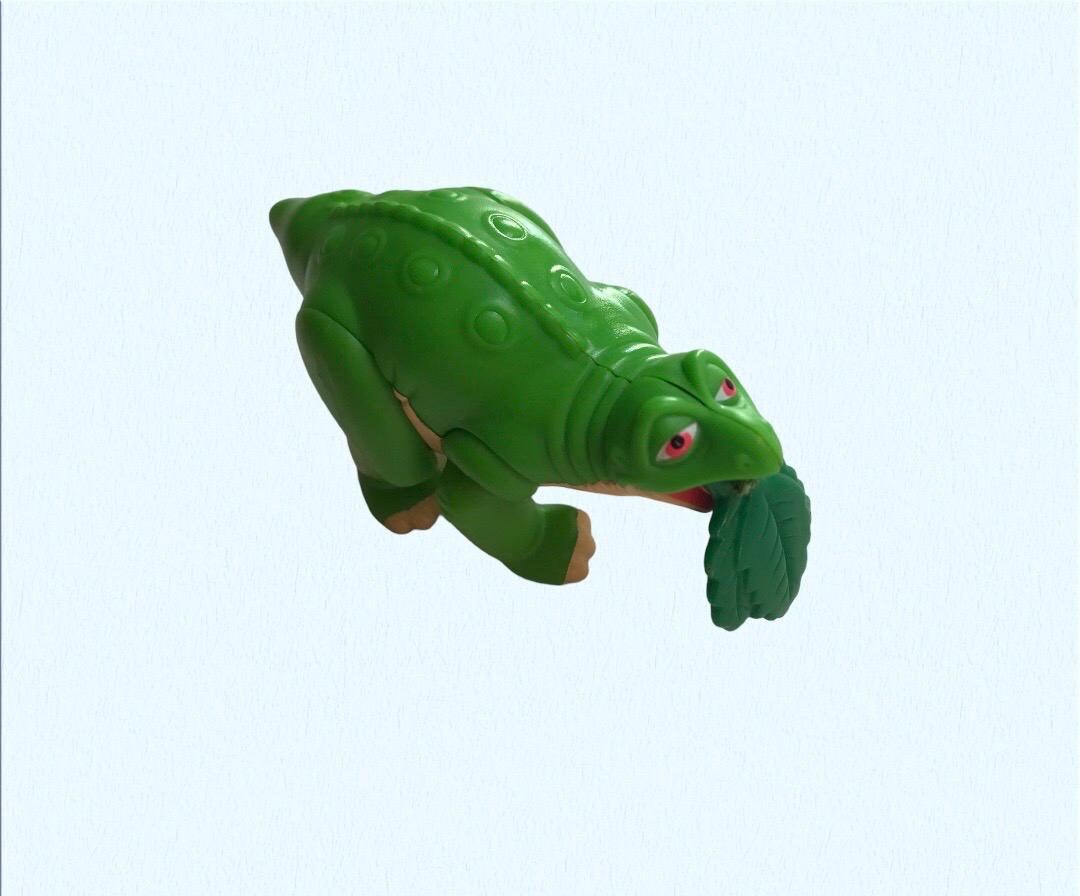 1997 the Land Before Time Spike Burger King Toy 4 Green Plastic TLBT ...