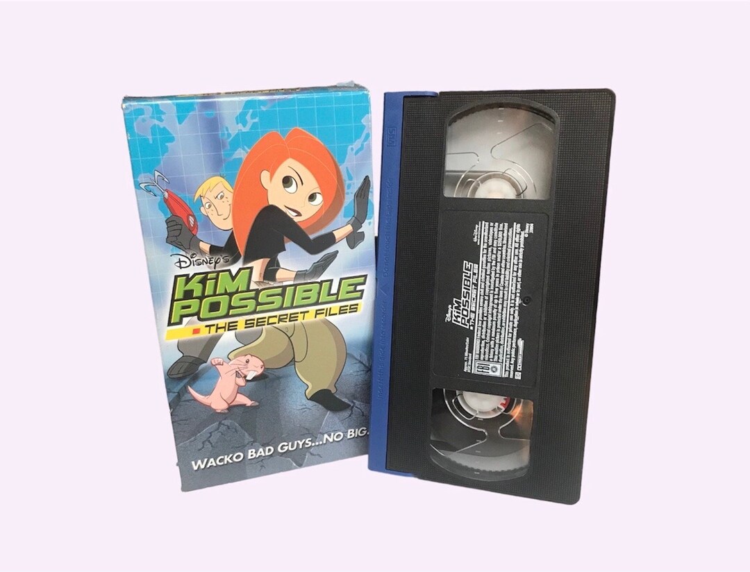 Vintage Kim Possible the Secret Files VHS | Disney 2003 Release VHS ...