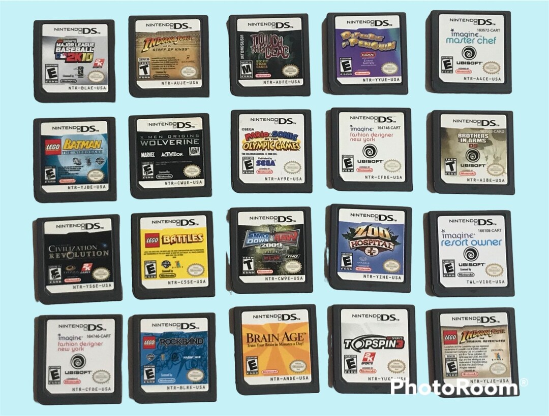 Choose Your Own Nintendo DS Cartridge 2000s Loose DS Video Games Each ...