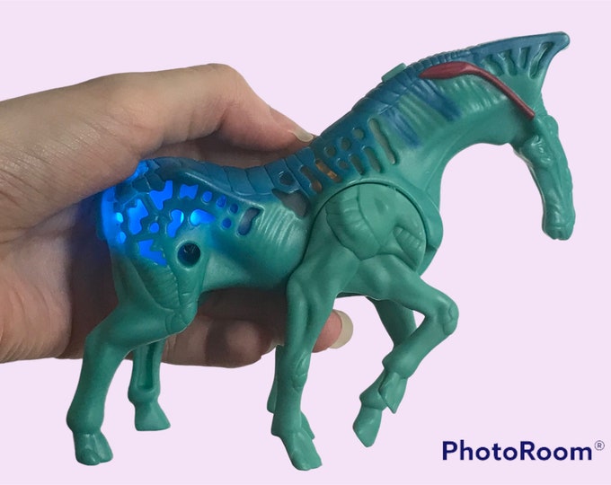 Avatar Horse Toy Mcdonald's Happy Meal 2009 Light-up Avatar Direhorse ...