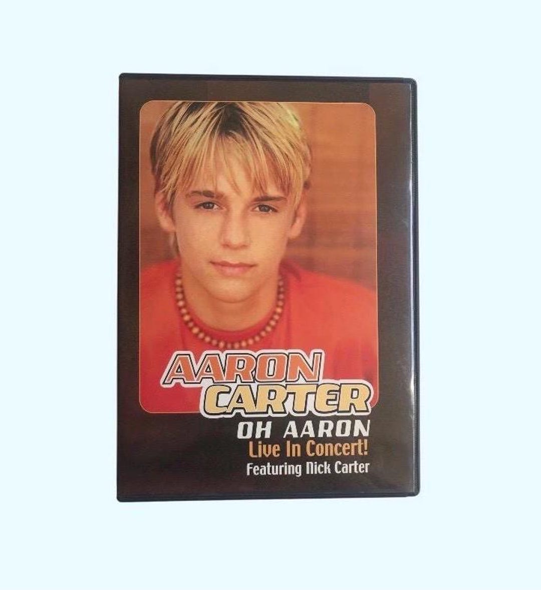 2002 Aaron Carter Oh Aaron Concert DVD 2000s Jive Disc in Original Case ...
