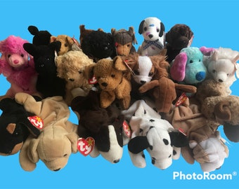 1990s Plush Dog - Etsy