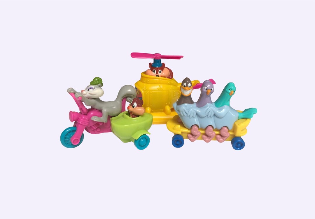 Set of 3 Animaniacs Mcdonald's Toys, 1990s Goodskate Goodfeathers ...