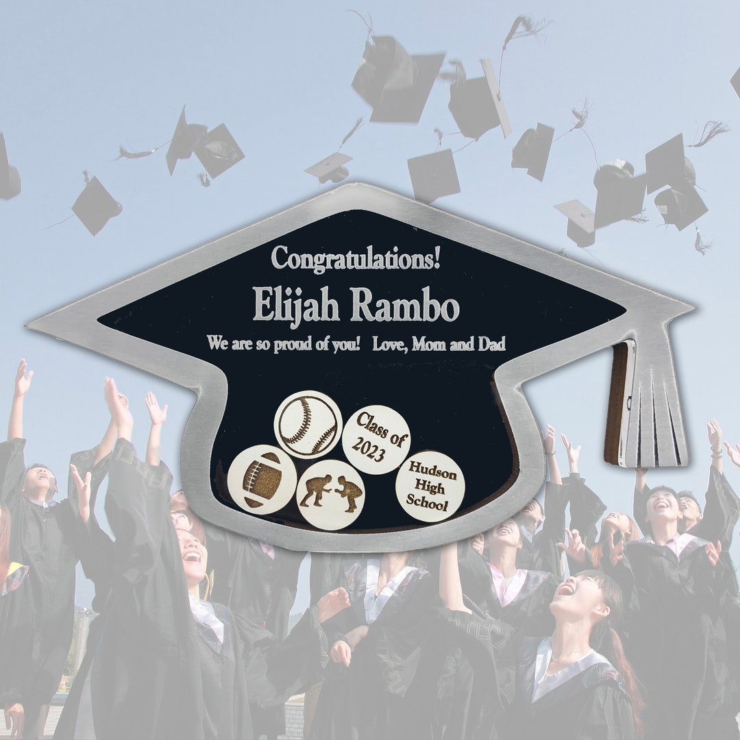 Graduation Gifts Cap Magnet Personalized Keepsake Grad Gift ...