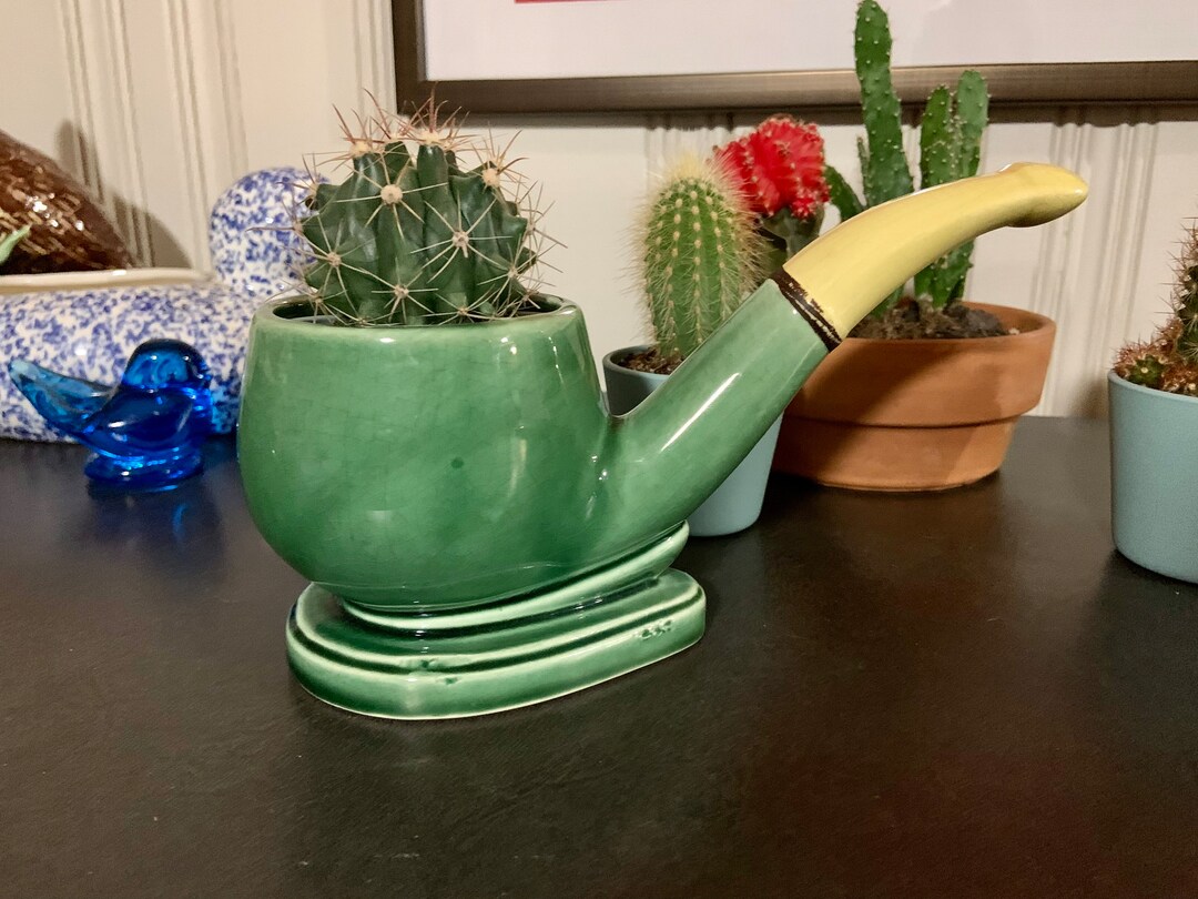 Vintage Pipe Planter - Etsy