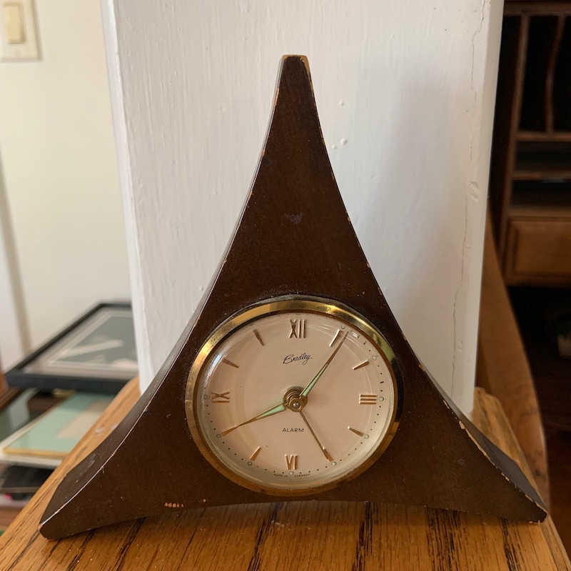Mcm Desk Clock - Etsy