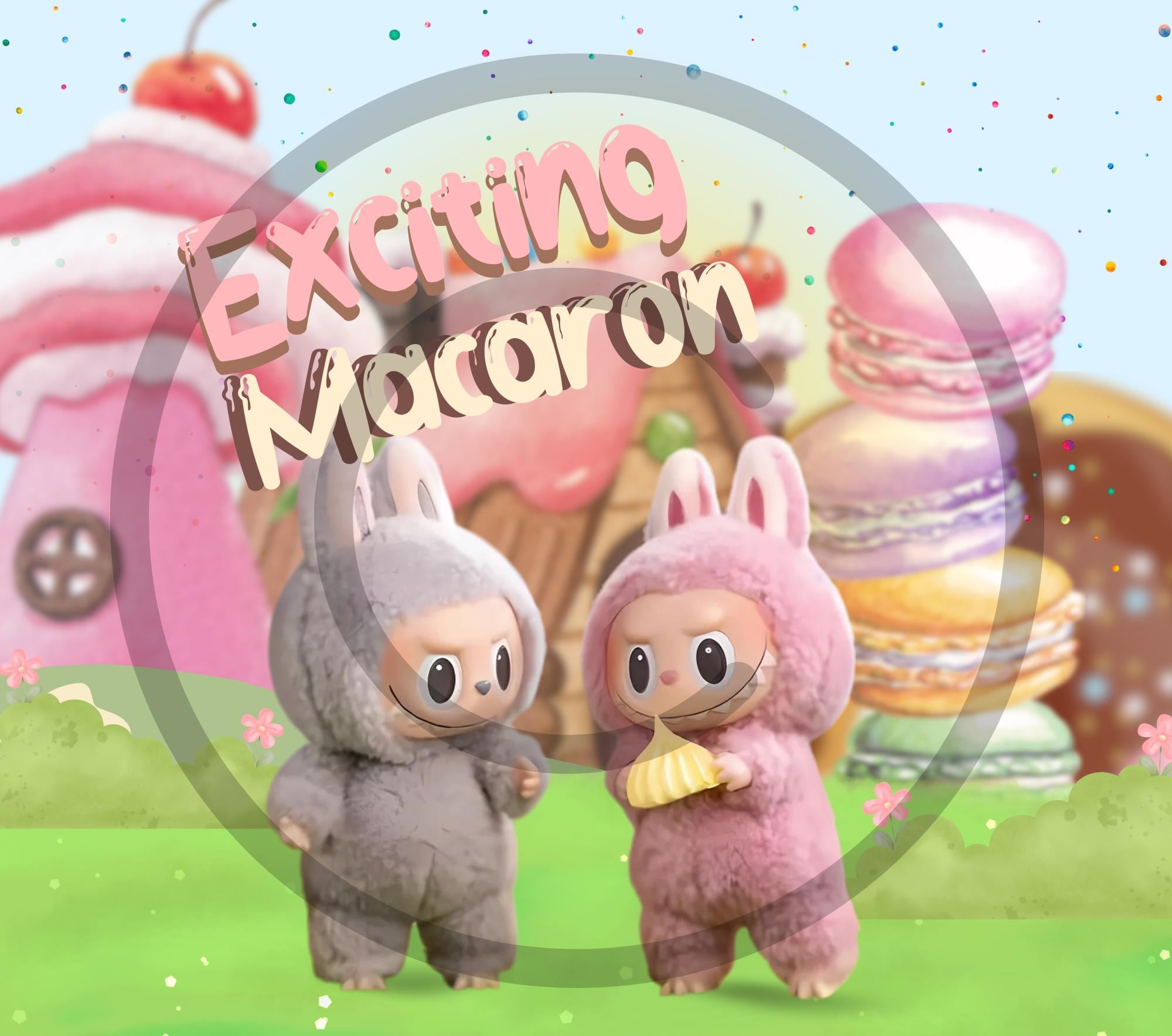 Labubu Exciting Macaron, Labubu Popmart, 20 Oz Skinny Digital Wrap ...