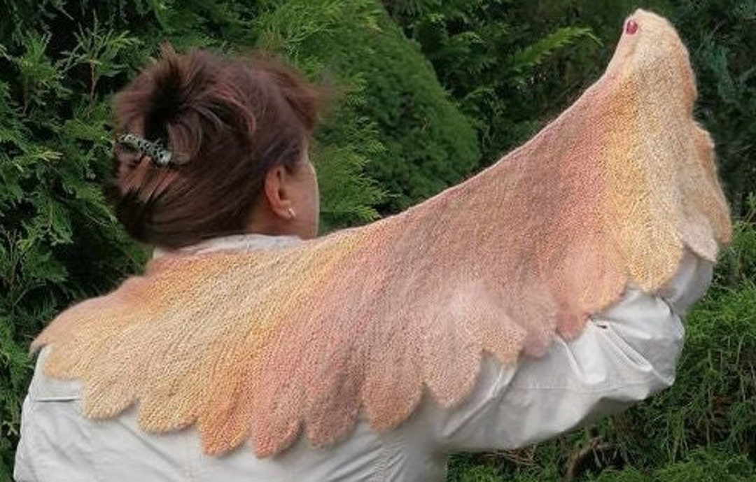 Shawl-bird Shawl-wing Autumn Color Cape - Etsy