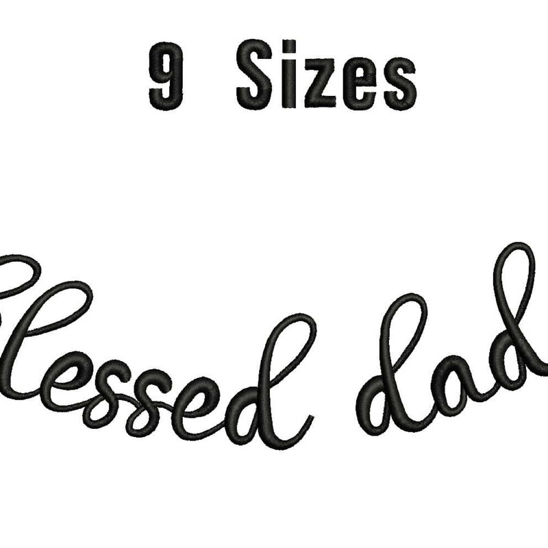 Daddy Embroidery - Etsy