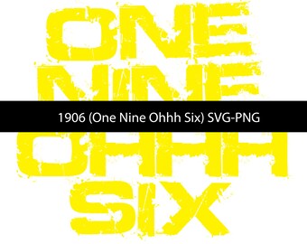 1906 Svg - Etsy