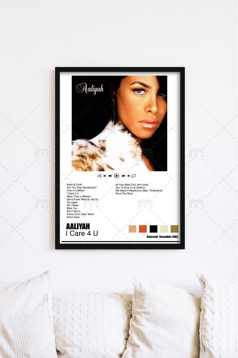 Digital Music Poster - Album Poster Print - Album Art , Wall Print ...