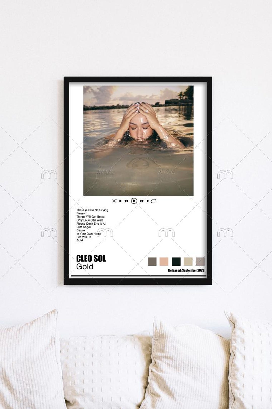 Digital Music Poster - Album Poster Print - Album Art , Wall Print ...