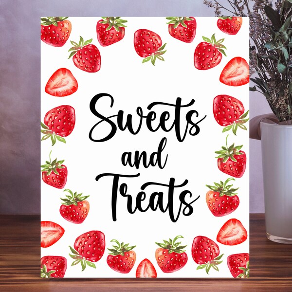Sweets Table Sign - Etsy