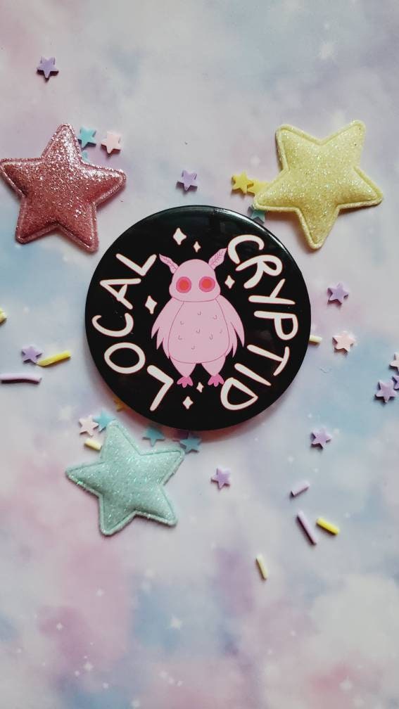 Mothman local Cryptid Pin - Etsy