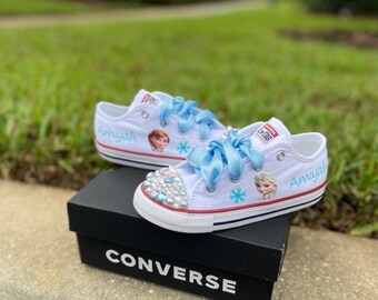Frozen Converse - Etsy