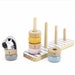 Geometric Wooden Animal Stacker, Stacking & Nesting Educational ...