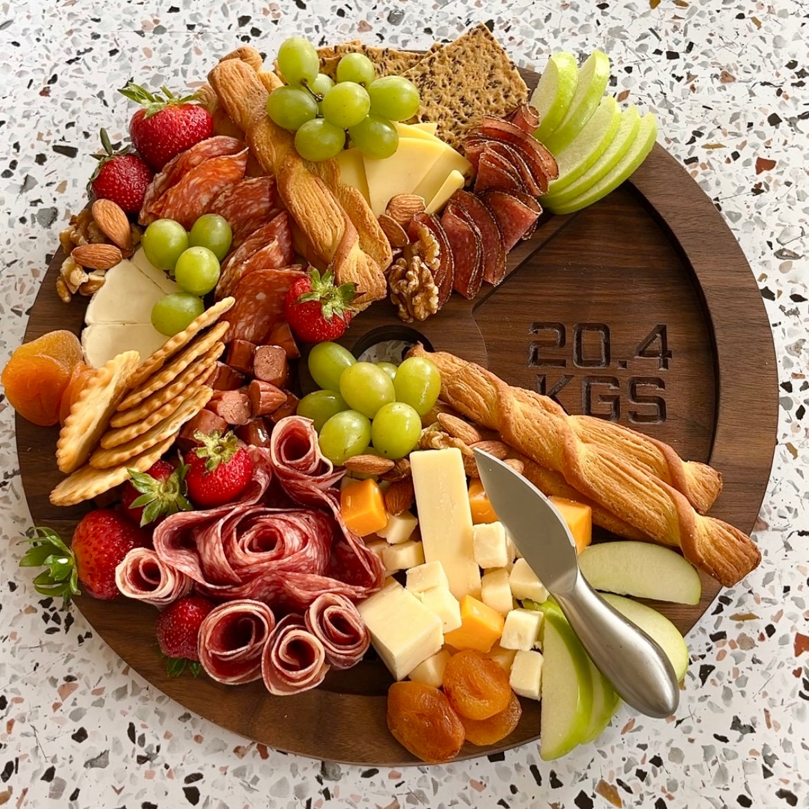 Weight Plate Board Gym Barbell Charcuterie and Cheese Tray - Etsy