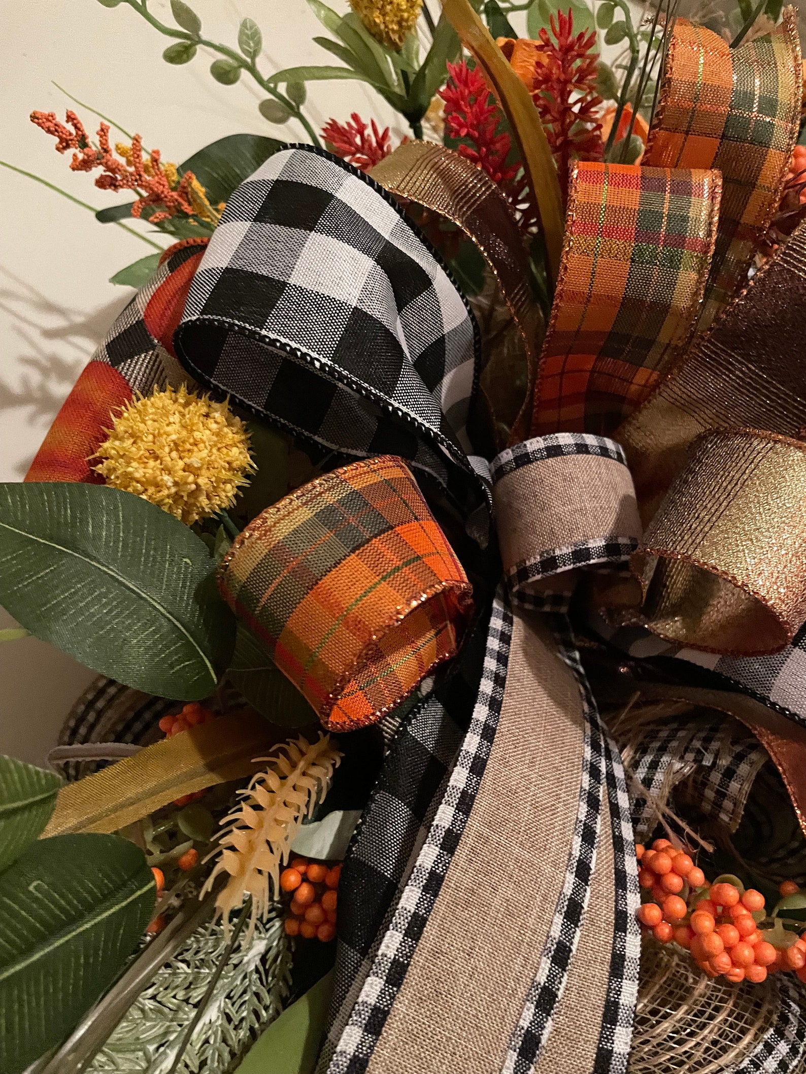 Fall Scarecrow Farmhouse Wreath, Home Decor, Fall Decor - Etsy