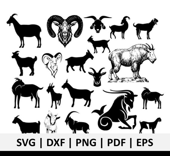 Goat SVG Bundle Goats Svg Mega Pack Mountain Goat Png - Etsy Canada