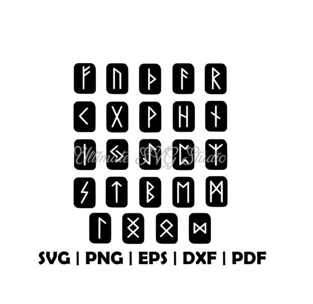 Rune SVG Viking Svg Odin Svg Norse Svg Witchcraft Svg SVG Eps DXF ...