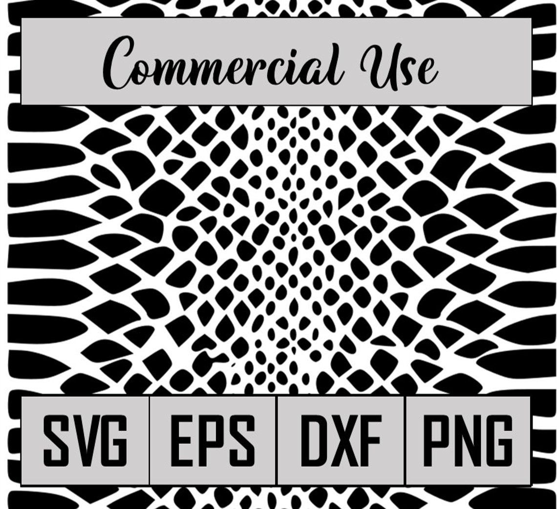 Snake Print Reptile Print Svg Boa Svg Spot Pattern Svg - Etsy