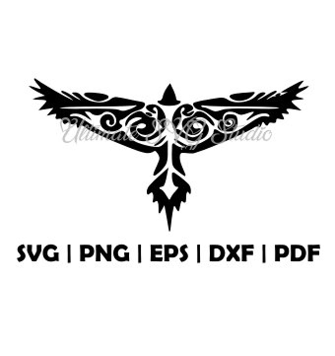 Raven SVG Viking Svg Odin Svg Norse Svg Seamless Pattern Svg SVG Eps ...