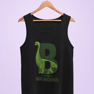B is for Brachiosaurus Shirt, Dinosaur Tshirt, Brachiosaurus Gift for ...