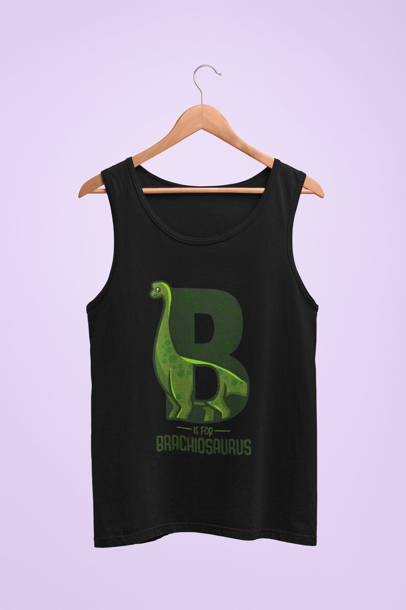 B is for Brachiosaurus Shirt, Dinosaur Tshirt, Brachiosaurus Gift for ...