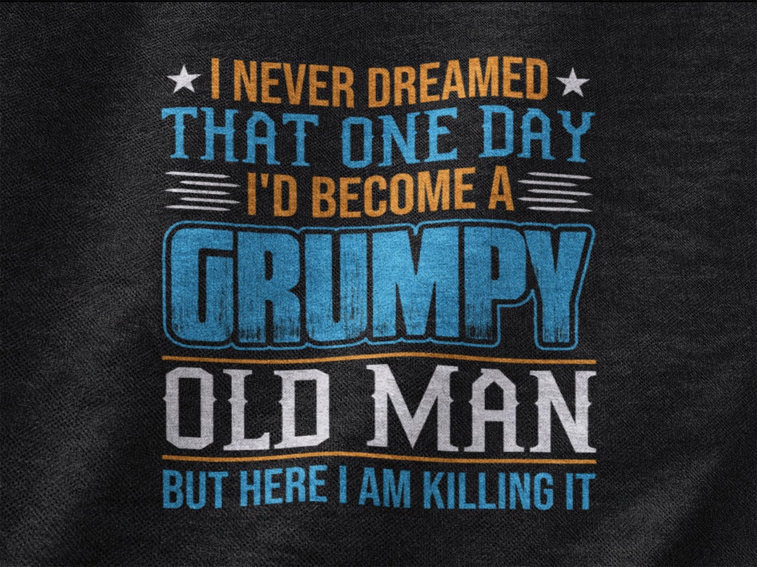 Grumpy Shirt, Grandfather Tshirt on Grandparents Day, Grandpa Gifts for ...
