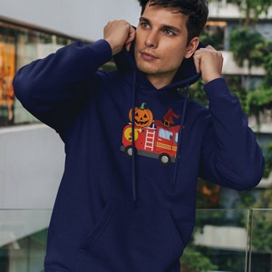 Firefighter Halloween Costume, Spooky Halloween Gift for Fireman ...