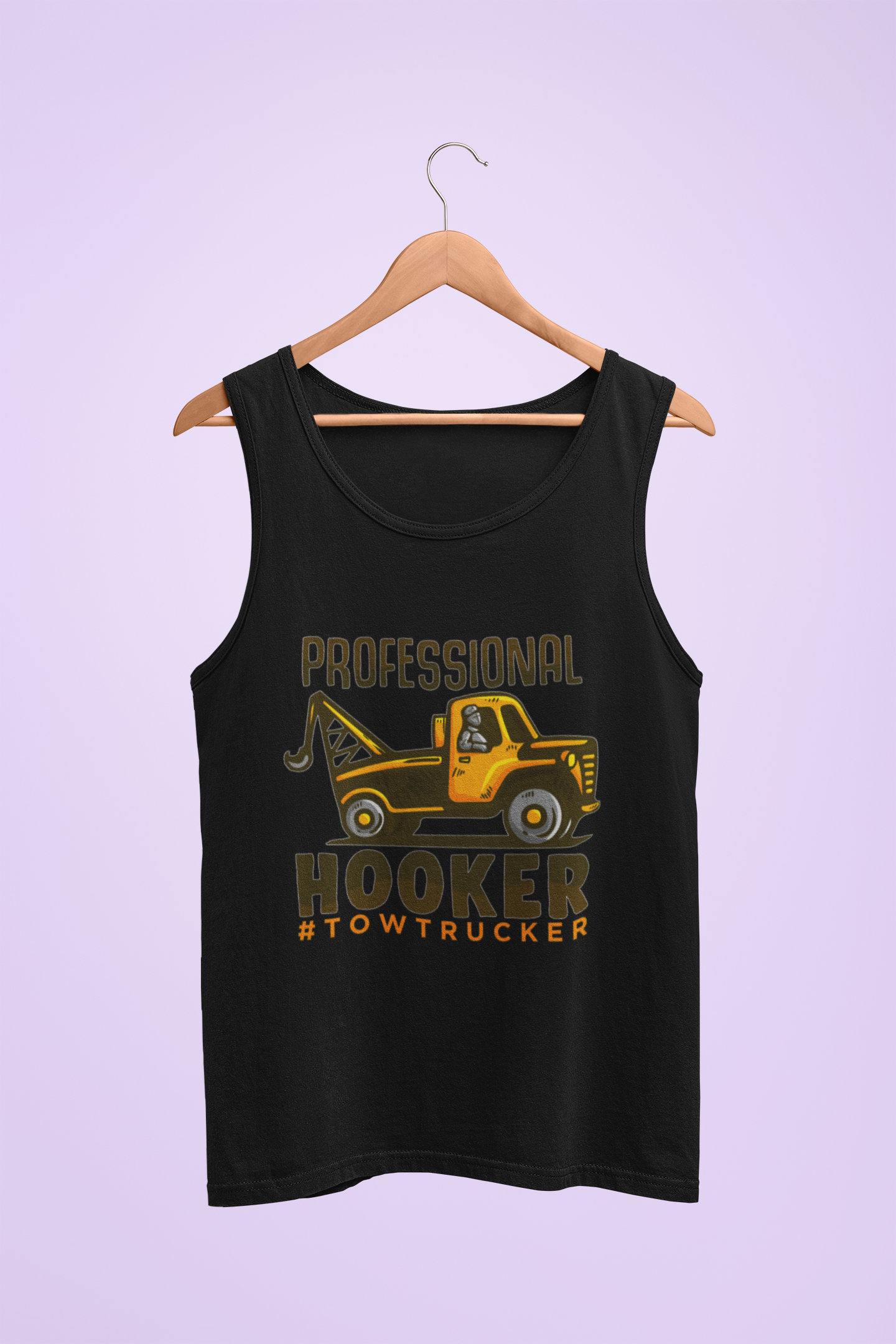 Professional Hooker Shirt, Funny Tow Truck Tshirt for Men, Tow Truck ...
