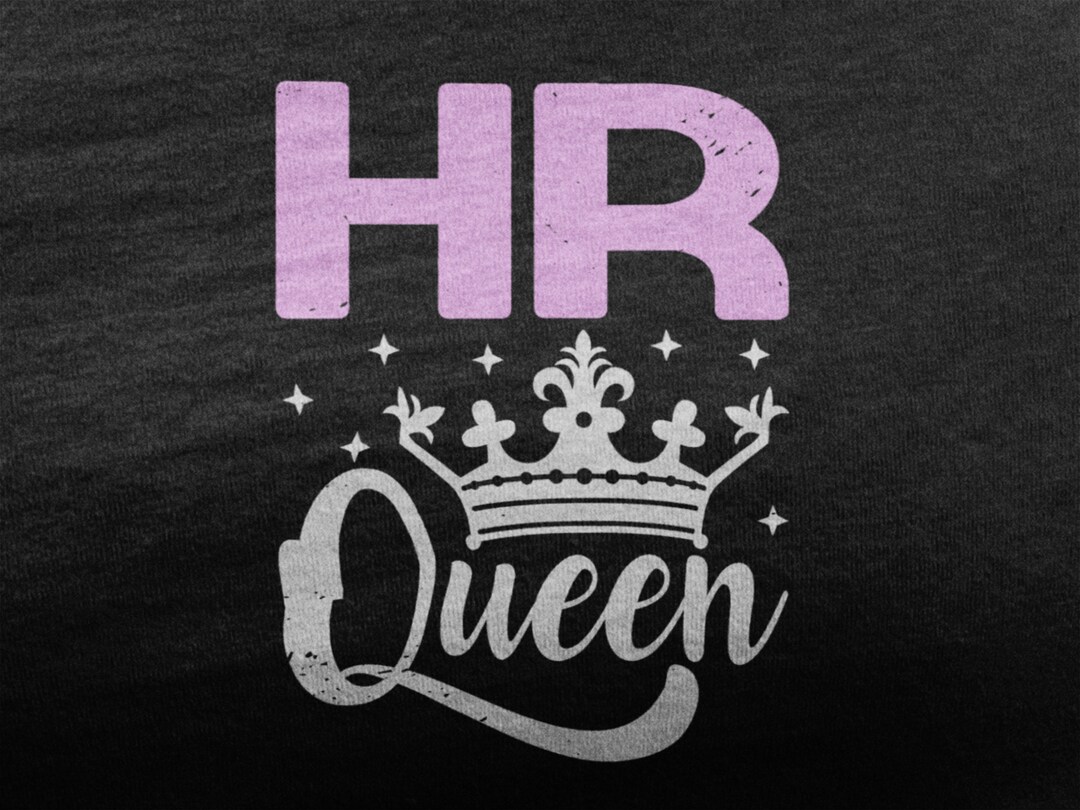 HR Queen Shirt, Funny Human Resources Office Tshirt, Human Resources ...