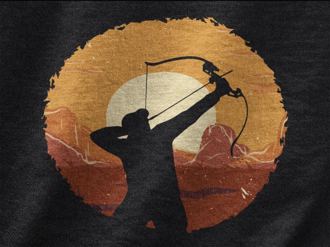Retro Archery Shirt for Men and Women, Archery Tshirt for Bowhunter ...