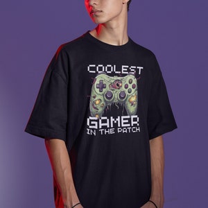 Coolest Gamer in the Patch, Gaming Halloween Costume, Spooky Halloween ...