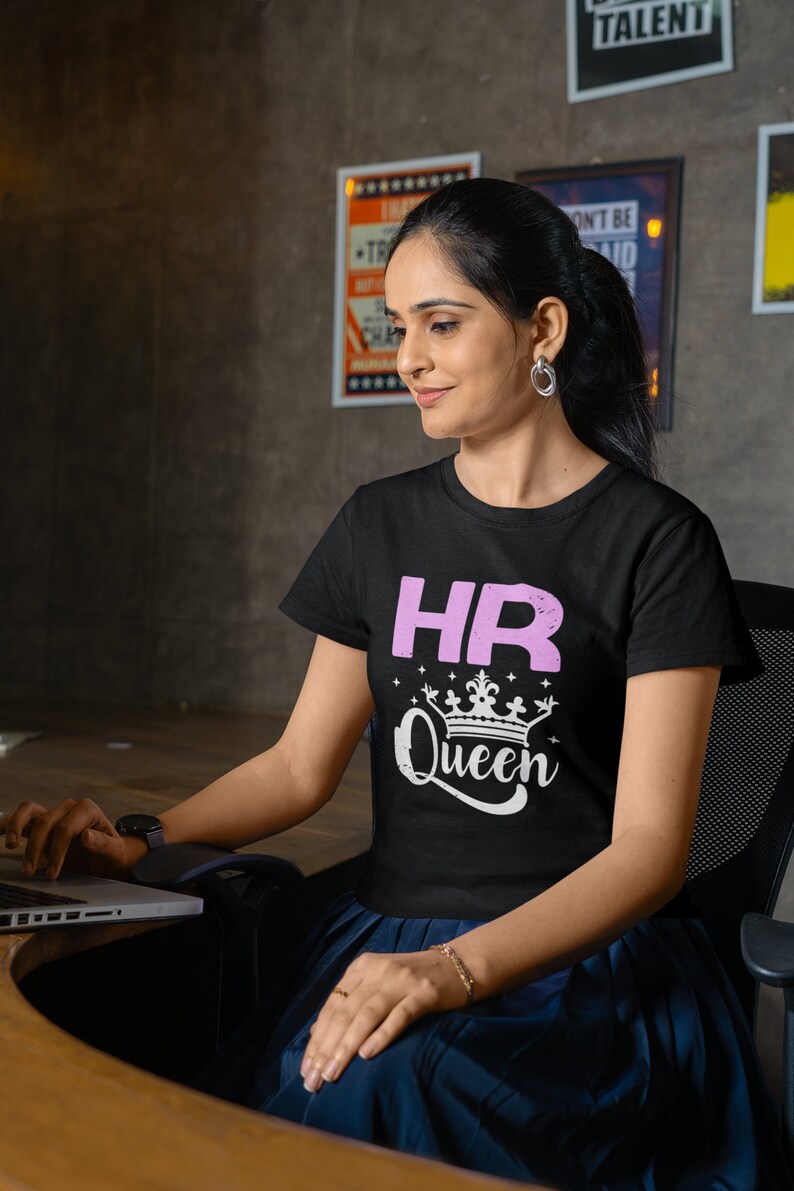 HR Queen Shirt, Funny Human Resources Office Tshirt, Human Resources ...