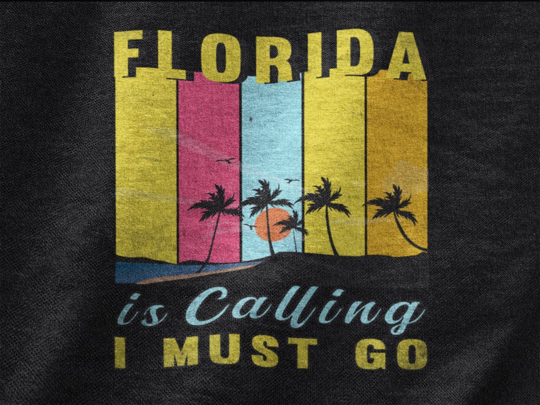 Florida is Calling T-shirt, Sunshine State Pride Tee - Etsy