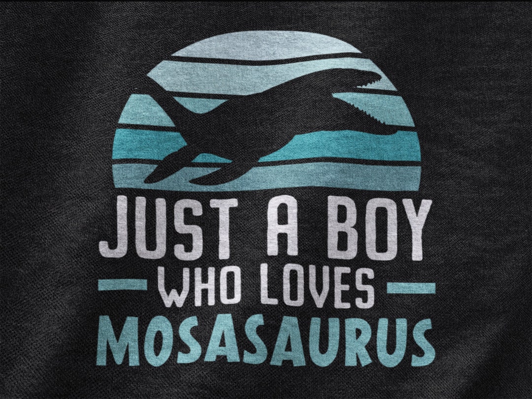 Just A Boy Who Loves Mosasaurus Shirt, Maosasaurus Reptile Tshirt ...