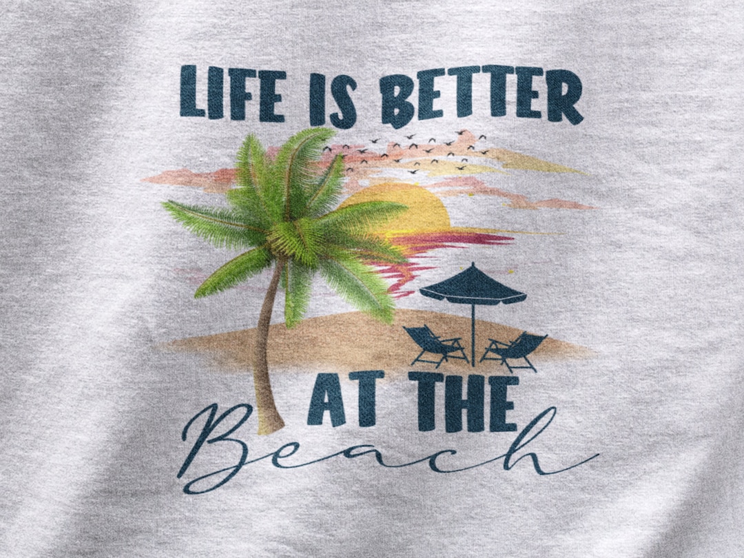 Life is Better at the Beach Shirt, Florida Tshirt for Floridians ...