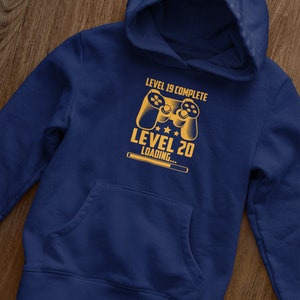 Level 19 Complete Level 20 Loading Shirt, Gamer Tshirt for Men Women ...