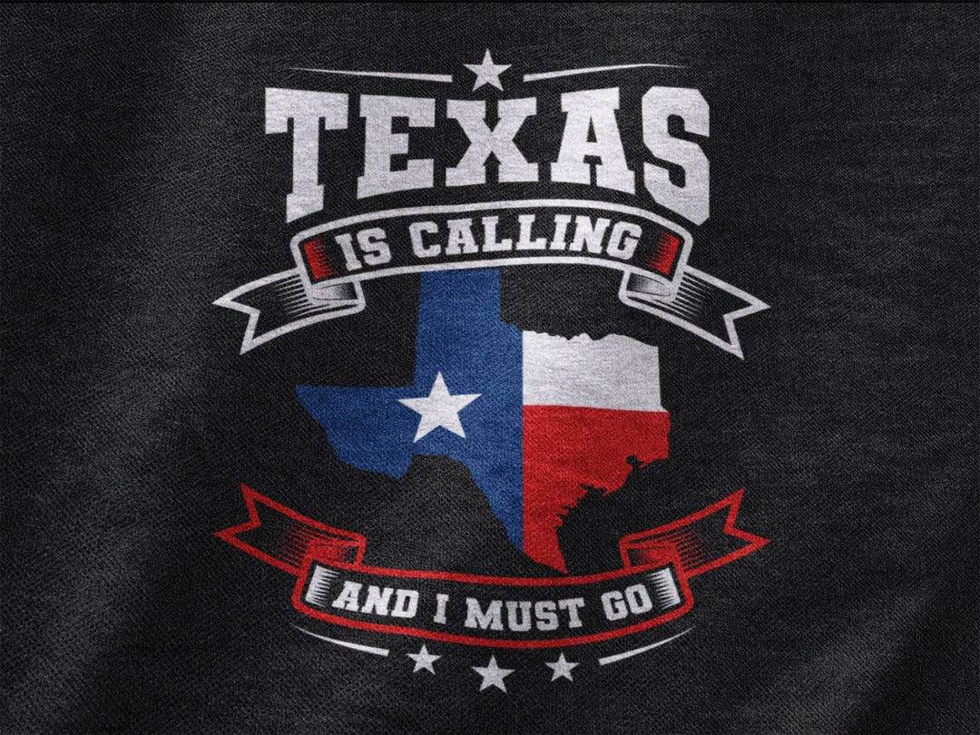 Texas is Calling and I Must Go Shirt, Texas Tshirt for Texan, Texas ...