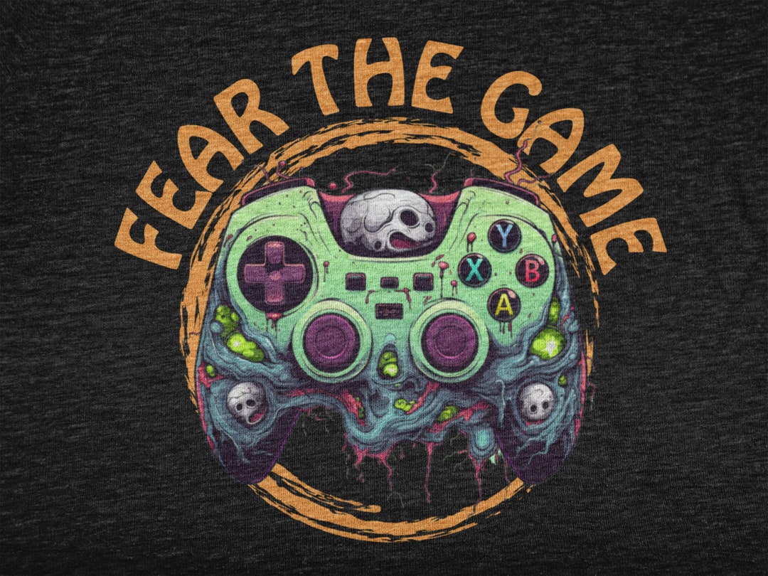 Fear the Game, Gaming Halloween Costume, Spooky Halloween Gift for ...