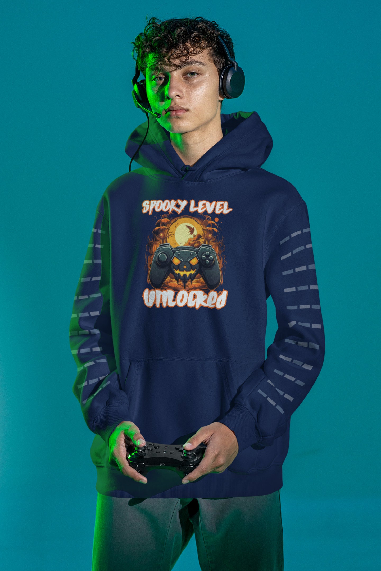 Spooky Level Unlocked, Gaming Halloween Costume, Spooky Halloween Gift ...