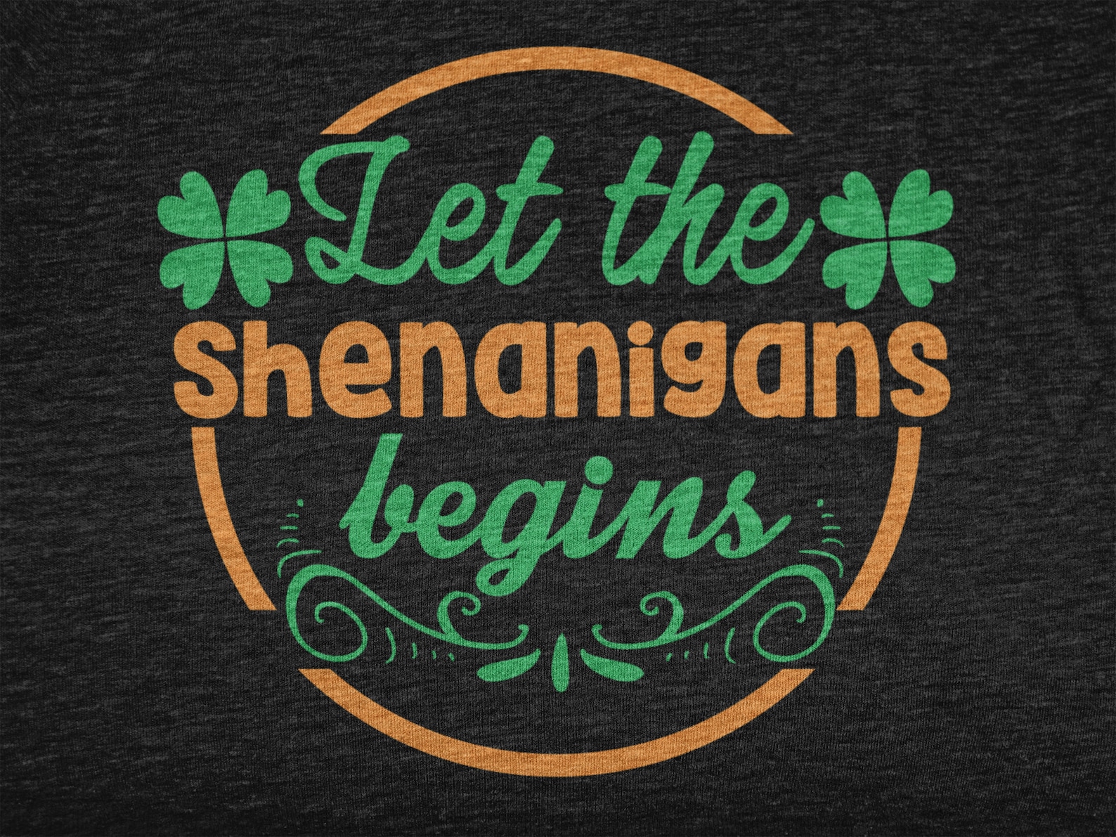 Let the Shenanigans Begin Shirt, Funny St Patricks Day for Shenanigan ...