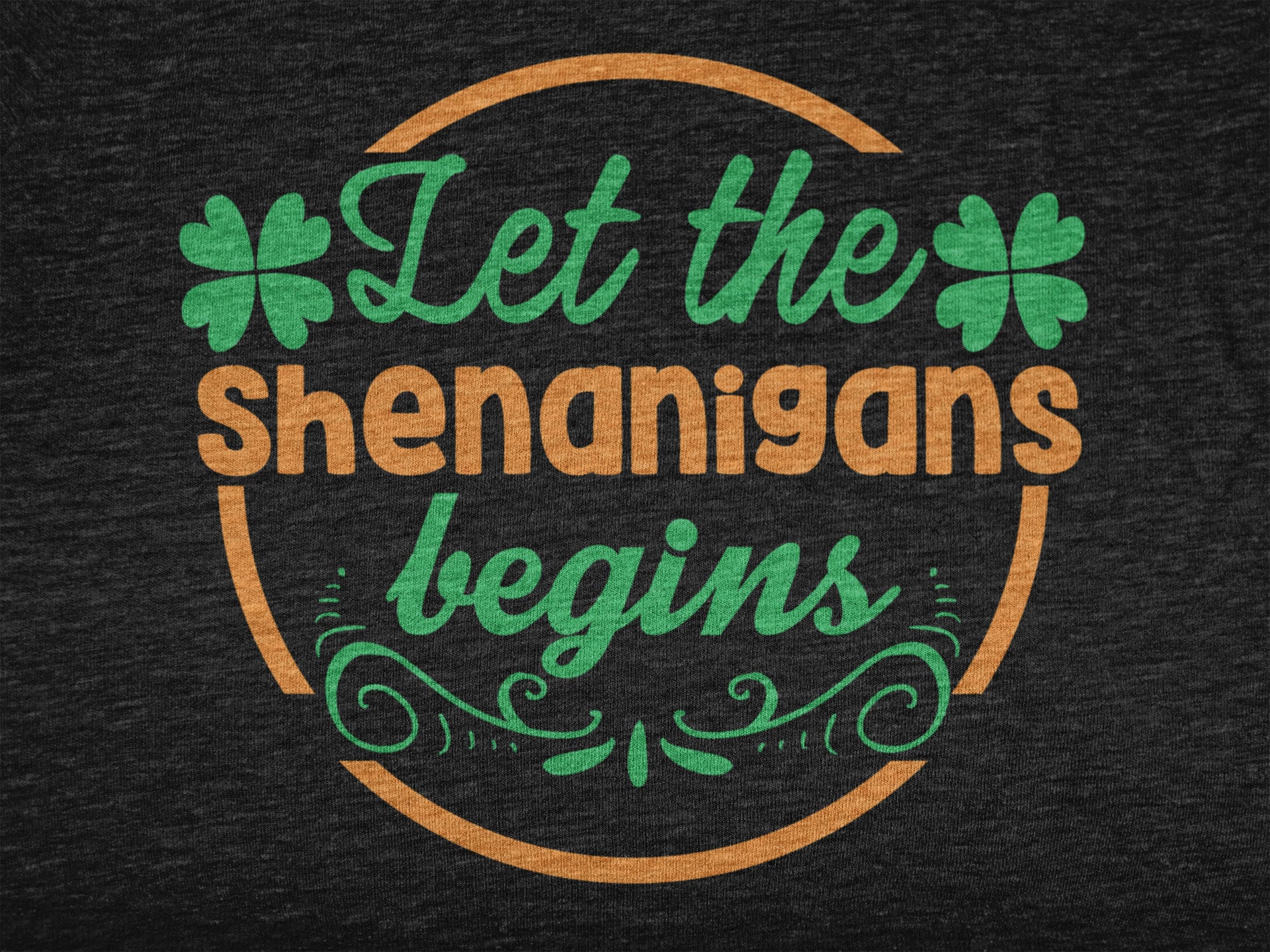 Let the Shenanigans Begin Shirt, Funny St Patricks Day for Shenanigan ...