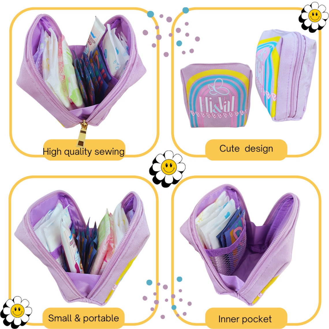 First Period Kit for Girls 10-14 Celebration Starter Kit for School ...