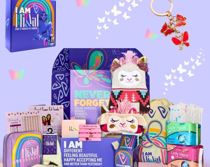 First Period Kit for Girls Tween 1st Period Starter Kit Period Box ...
