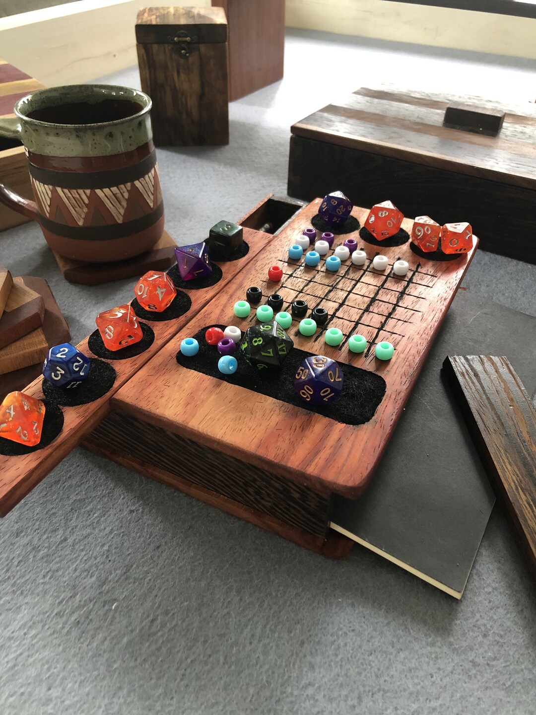 PERSONALIZED CHARACTER BOOK Not 3D Printed or Laser Cut Dnd Spellbook ...