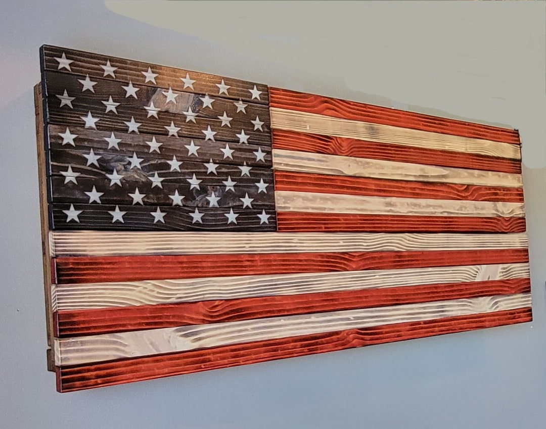 Handmade Concealed Cabinet Flag With RFID Lock - Etsy