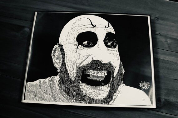 Captain Spaulding No Makeup