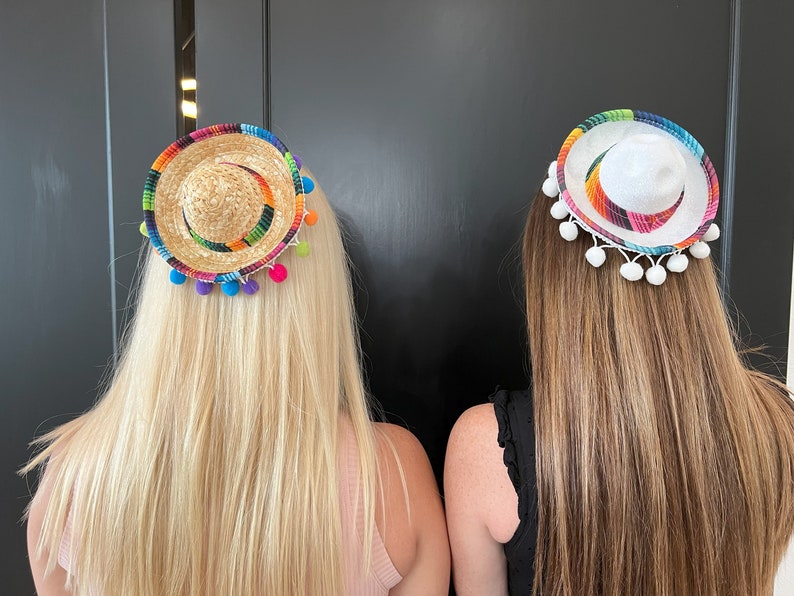 Bride Mini Sombrero Hat - Final Fiesta - Bridal Party Favors - Mexican ...